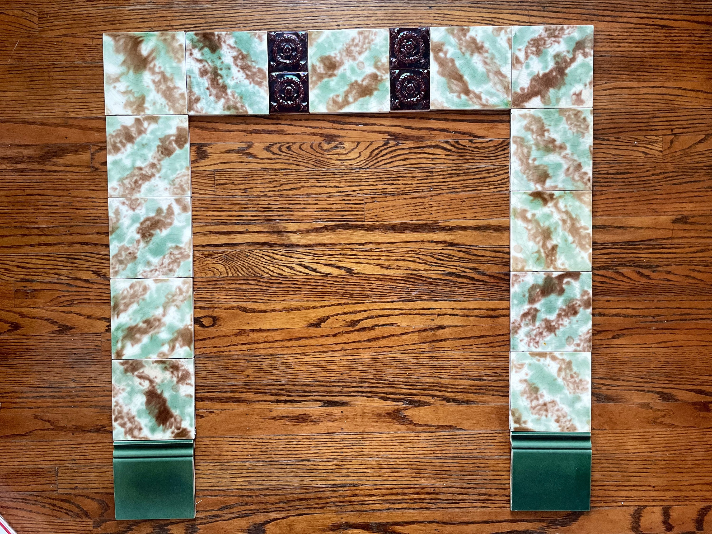 Victorian Fireplace Tile Full Set, Victorian Tiles, Aetco, American ...