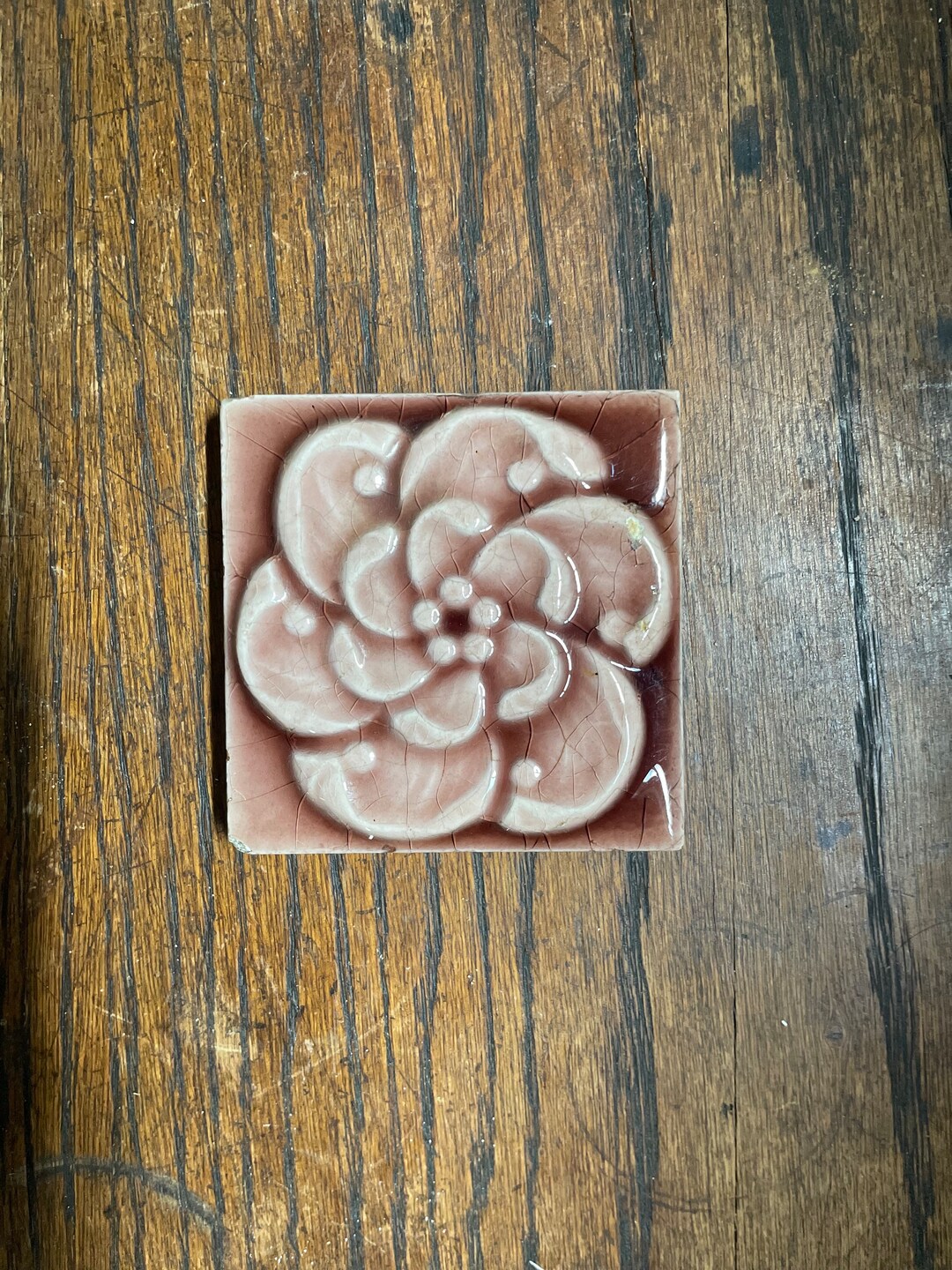 16 Gorgeous 19th Century Mauve Pink Trent Tile Works Figural Tiles ...