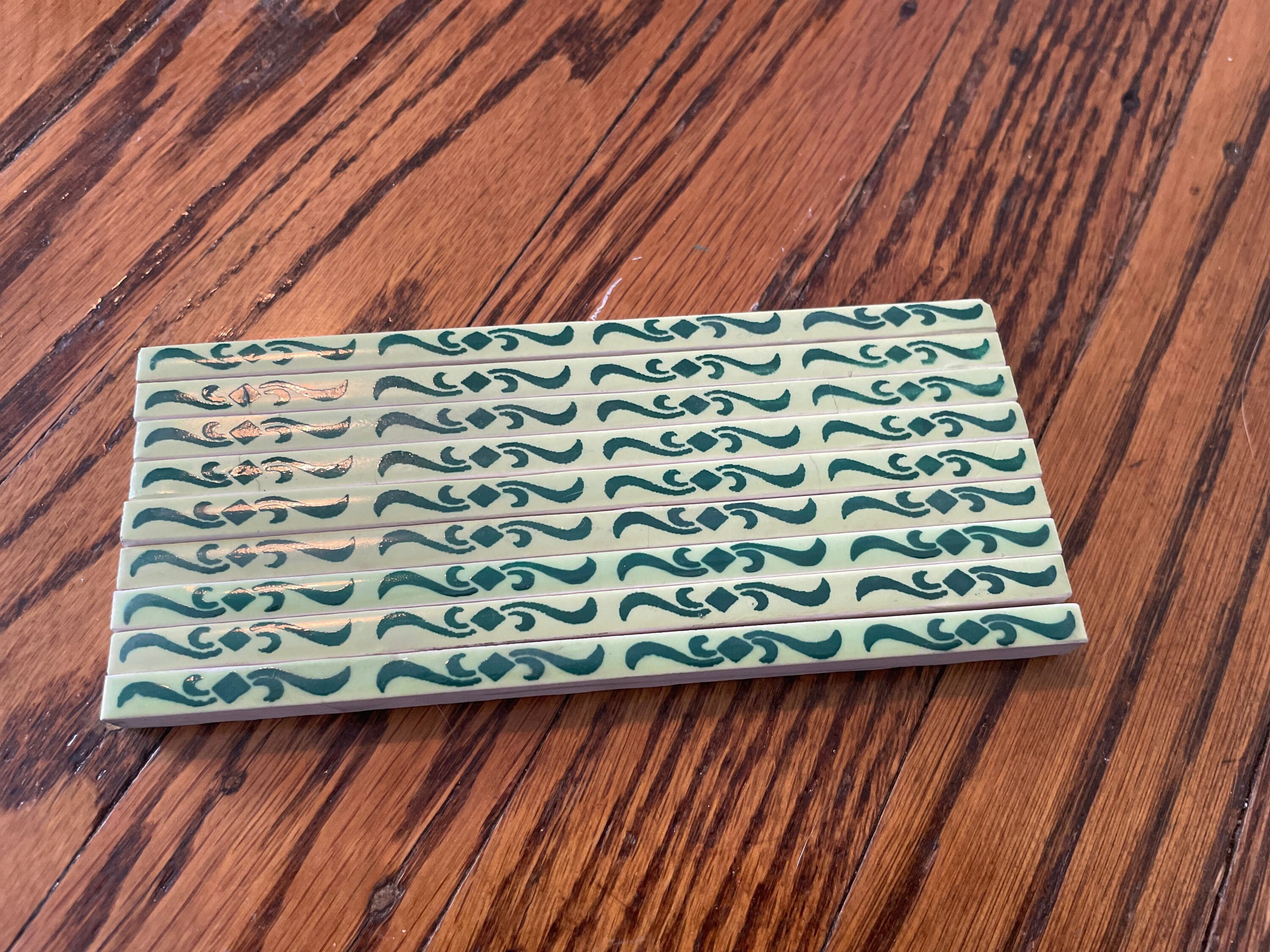 NOS Victorian Folk Farmhouse Tiles Liner Tiles sold per Tile, Edge ...