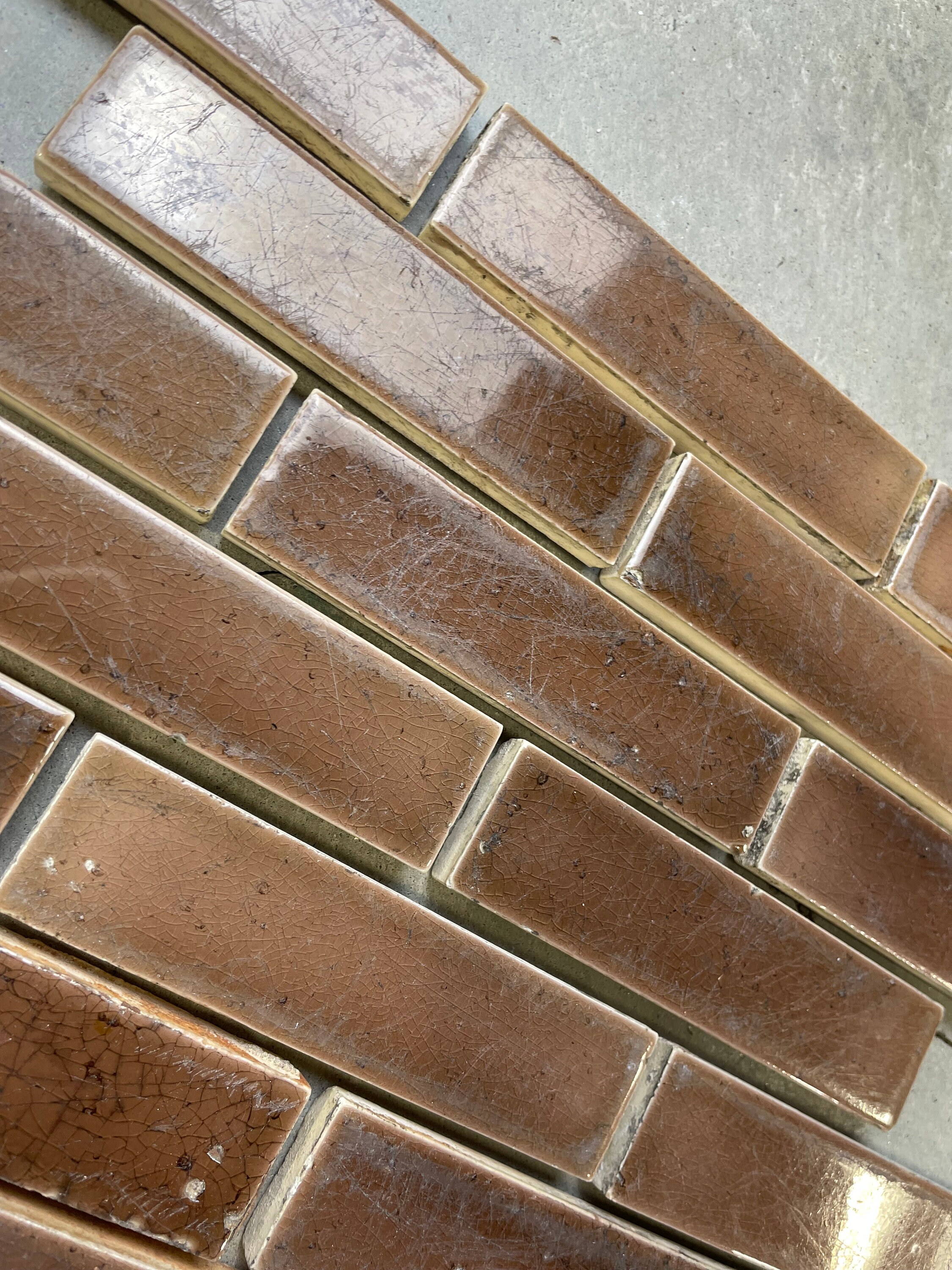 Antique Brown Old Bridge Victorian Tile, Kitchen Tile, Bathroom Tile ...