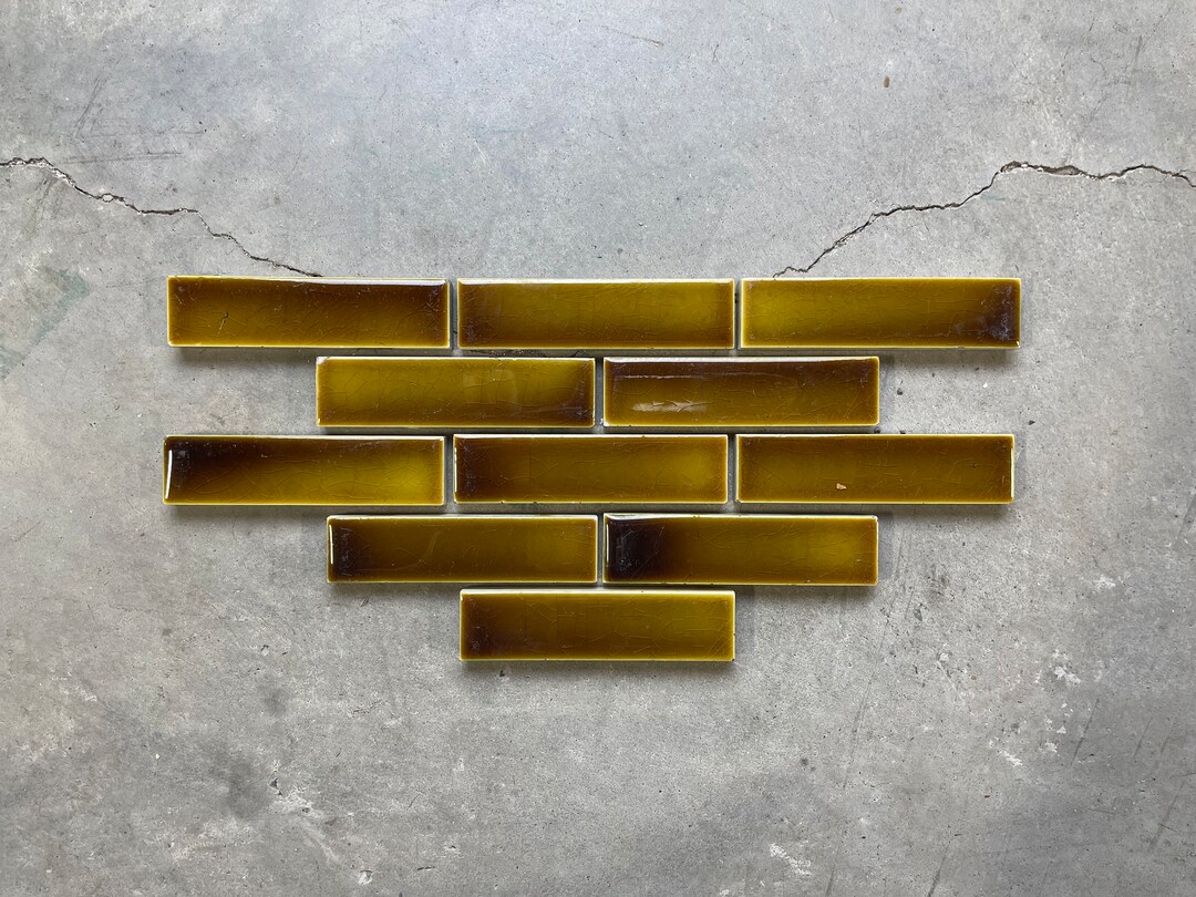 Antique Ochre Old Bridge Victorian Tile, Kitchen Tile, Bathroom Tile ...