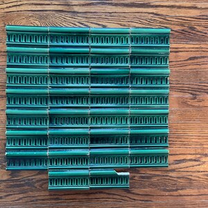 Stunning Green Cap Tiles, Bull Nose Tiles, Antique Bathroom Tiles ...