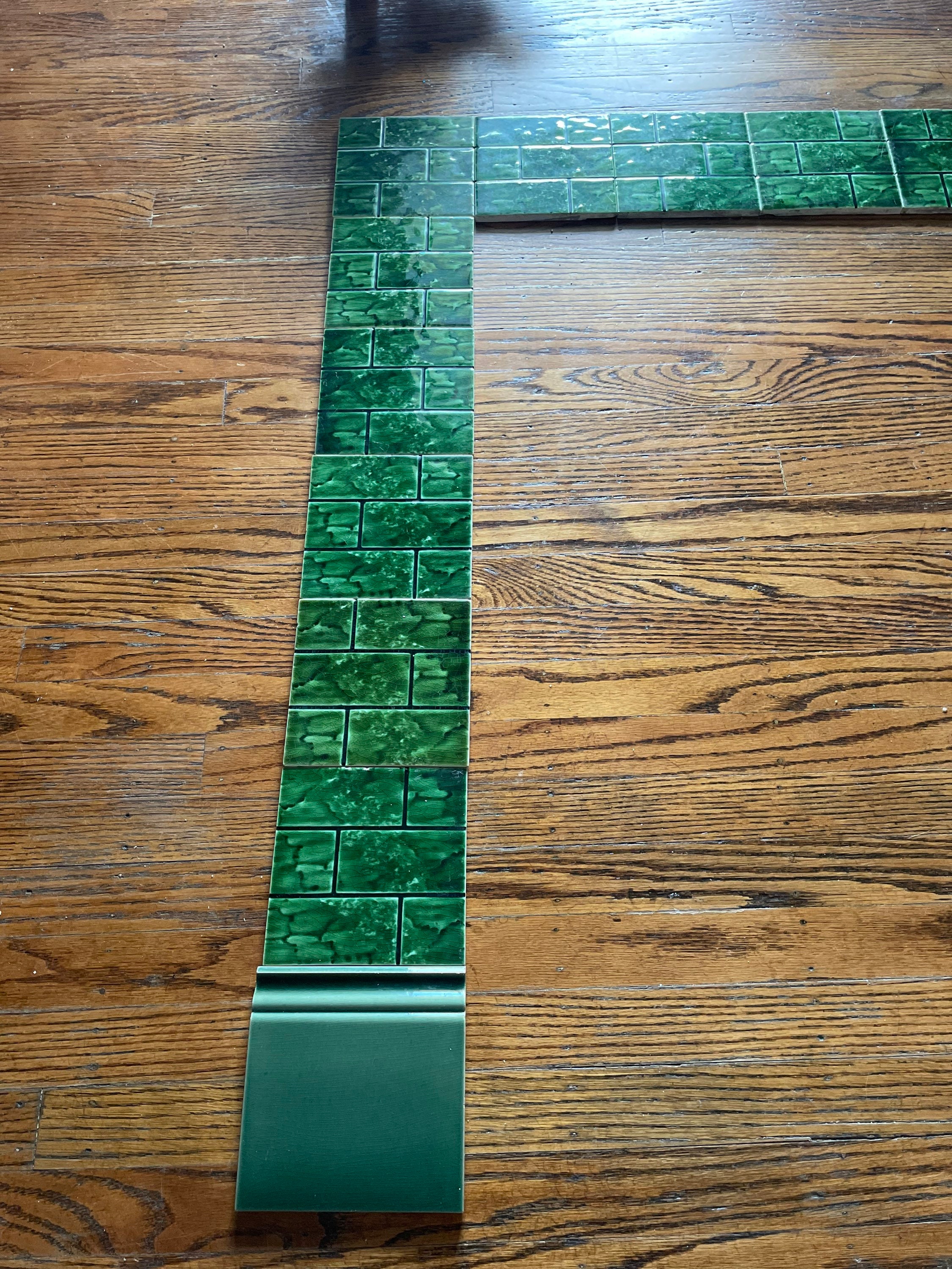 Gorgeous English Fireplace Surround, Art Nouveau Tiles, Figural Tiles ...