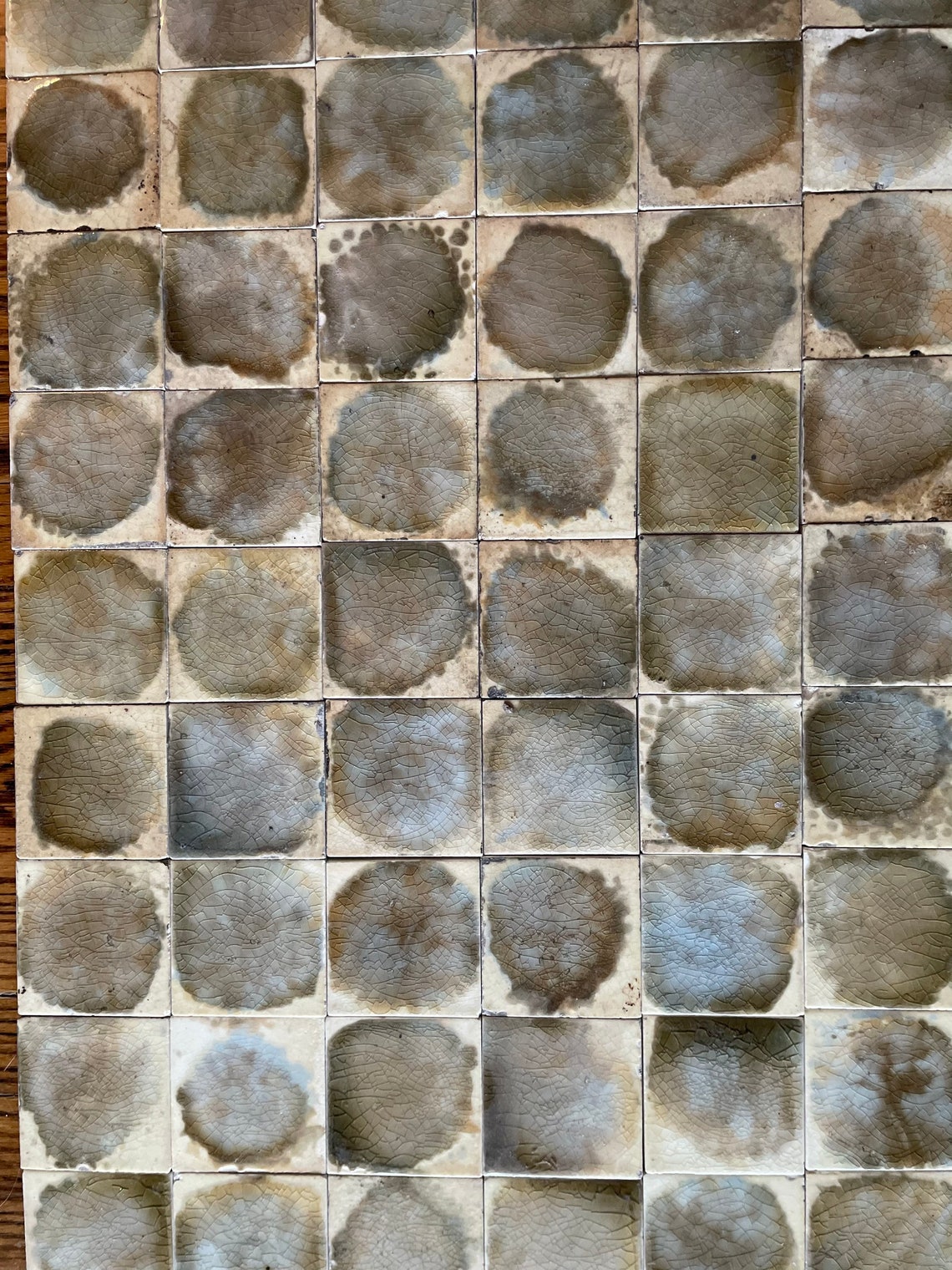 Stunning Hand-glazed Antique Tiles Kitchen Tiles Accent | Etsy