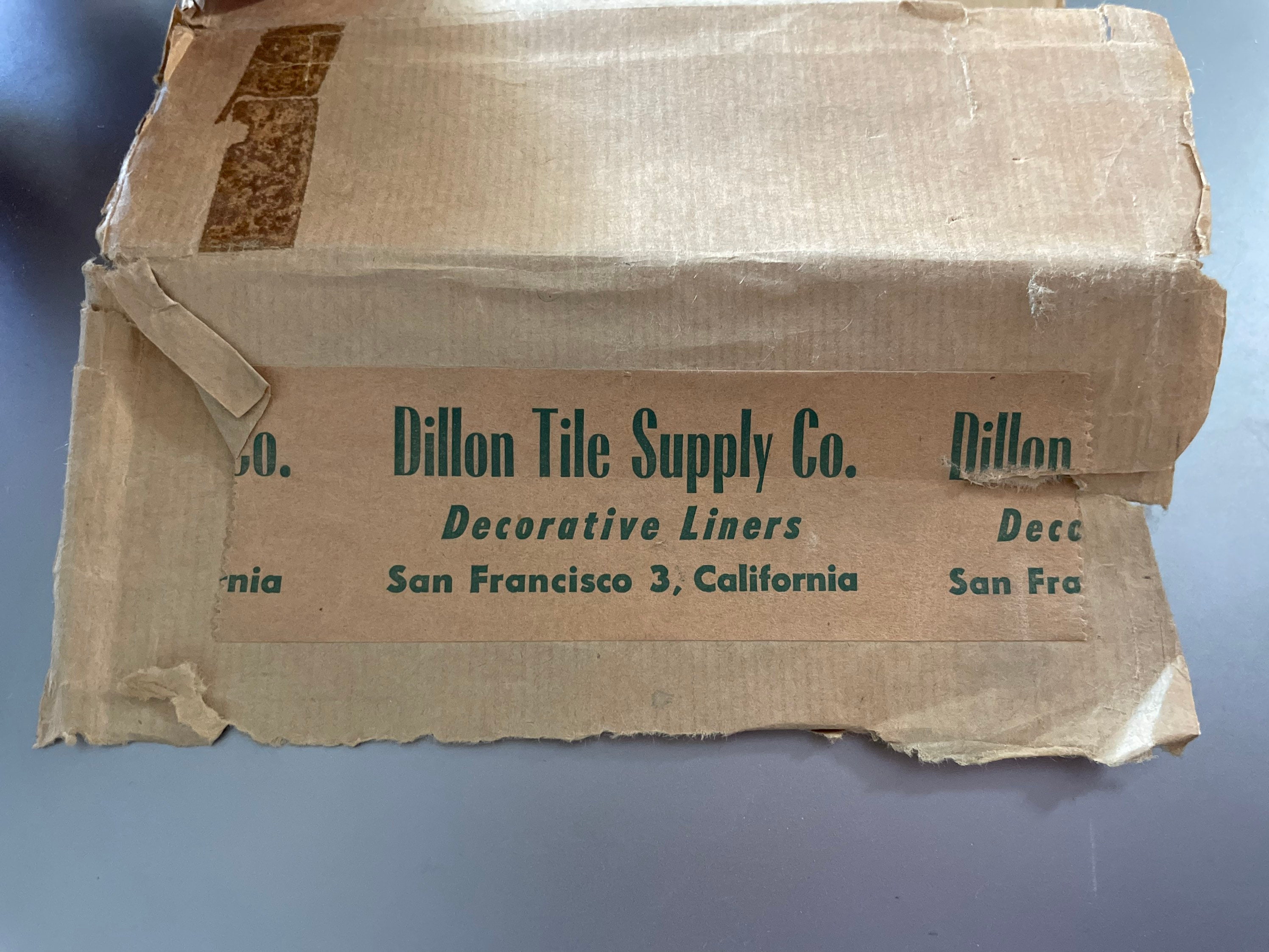 NOS Art Deco Tiles Liner Tiles, Edge Tiles, Pencil Tiles, Sizzle Tiles ...