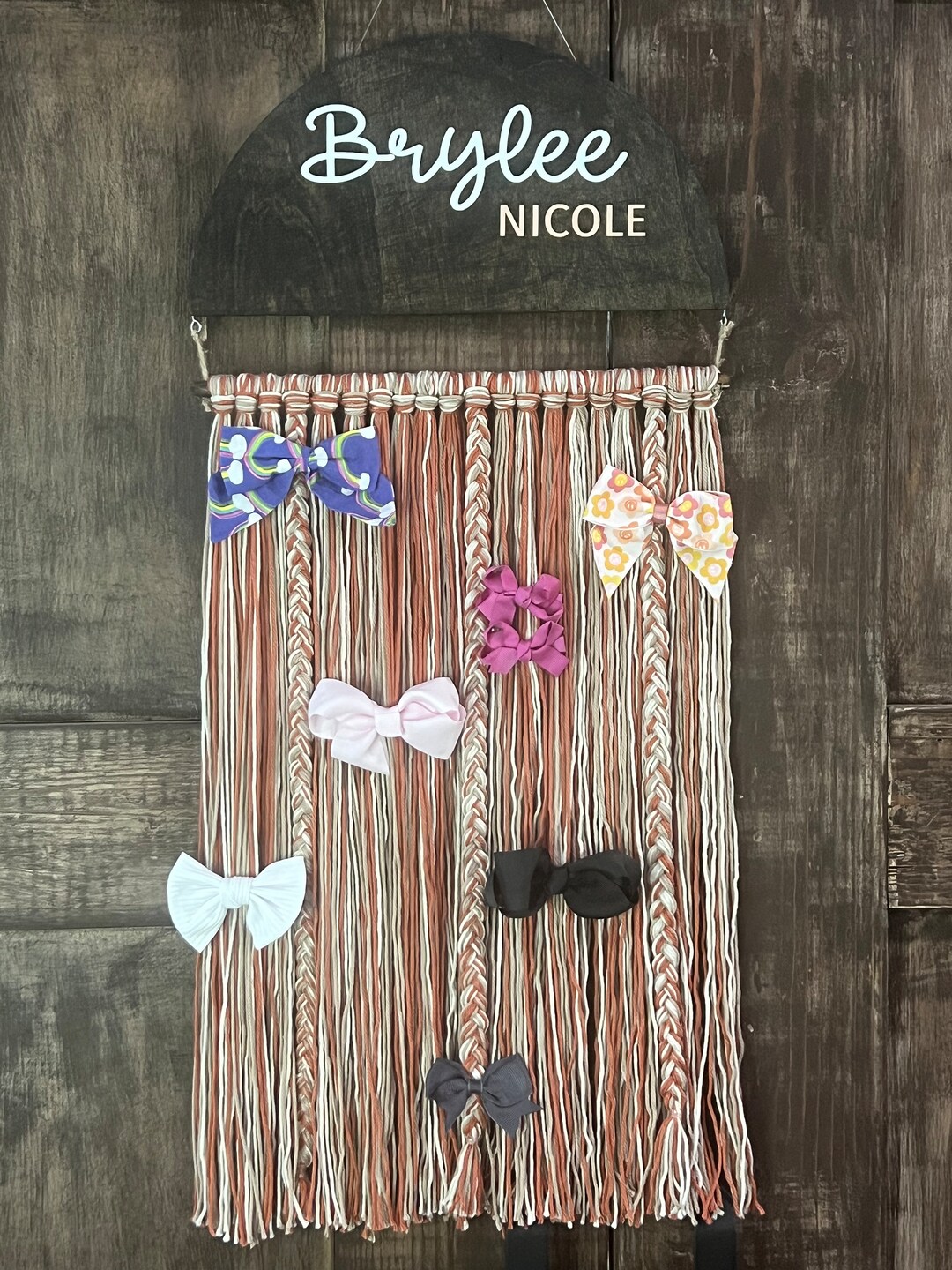 Personalized Bow Holders | Girl Mom | Bows | Bow Holder | - Etsy