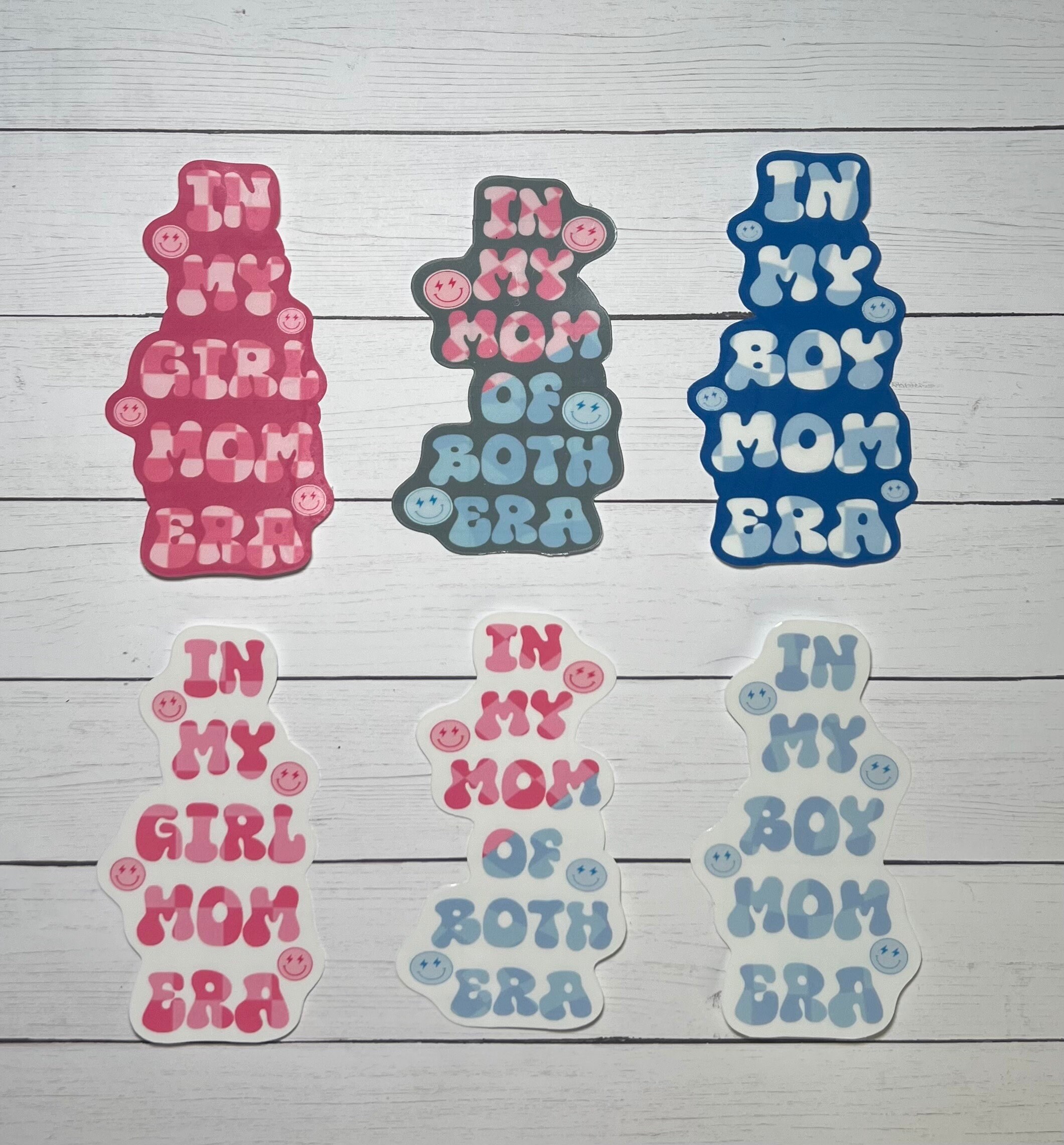 In My Mom Era Sticker Mom Sticker Girl Mom Boy Mom Mom of Both Toddler Mom Water Bottle Sticker ...