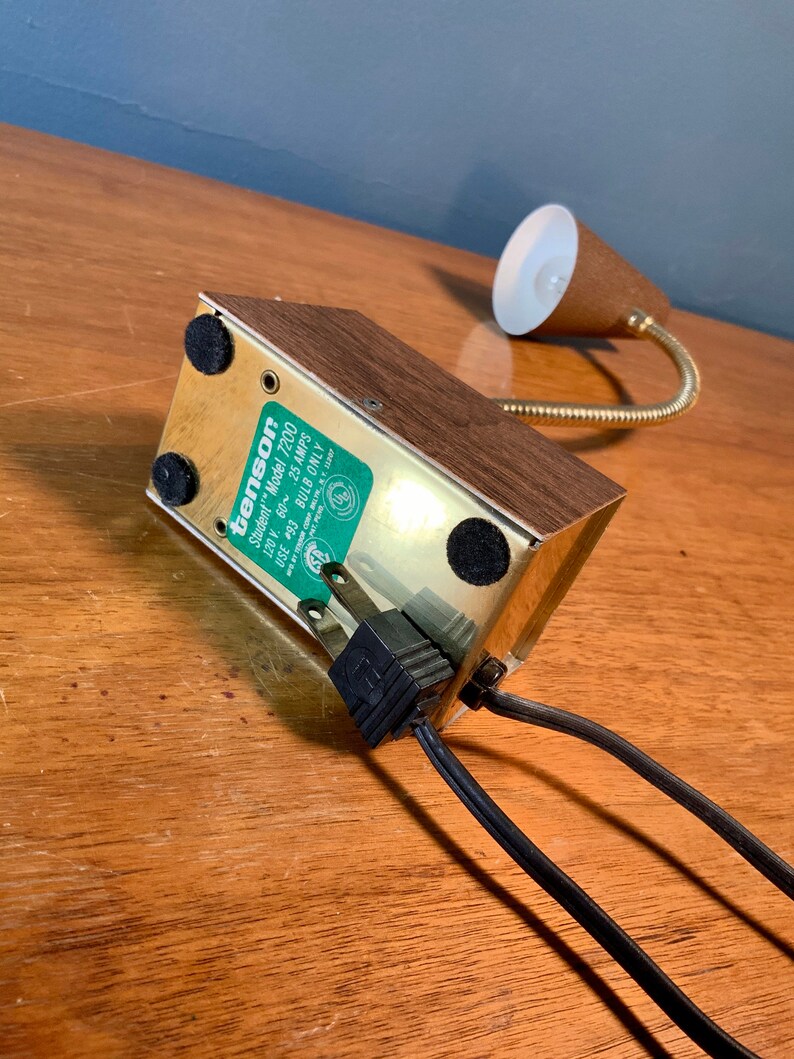 Rare Vintage Tensor ORIGINAL BOX 1965 Student Model 7200 Brass and ...