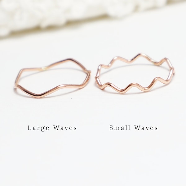 Wave Ring - Etsy