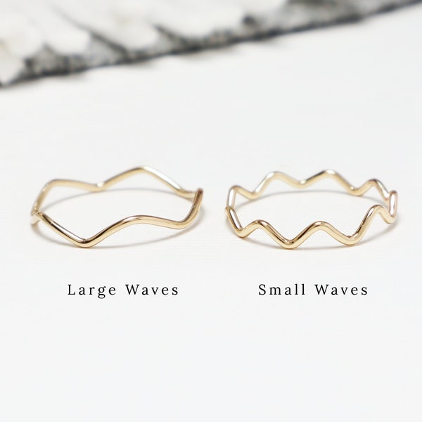 Zig Zag Ring - Etsy