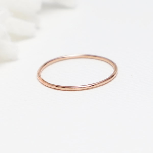 Thin Gold Ring - Etsy