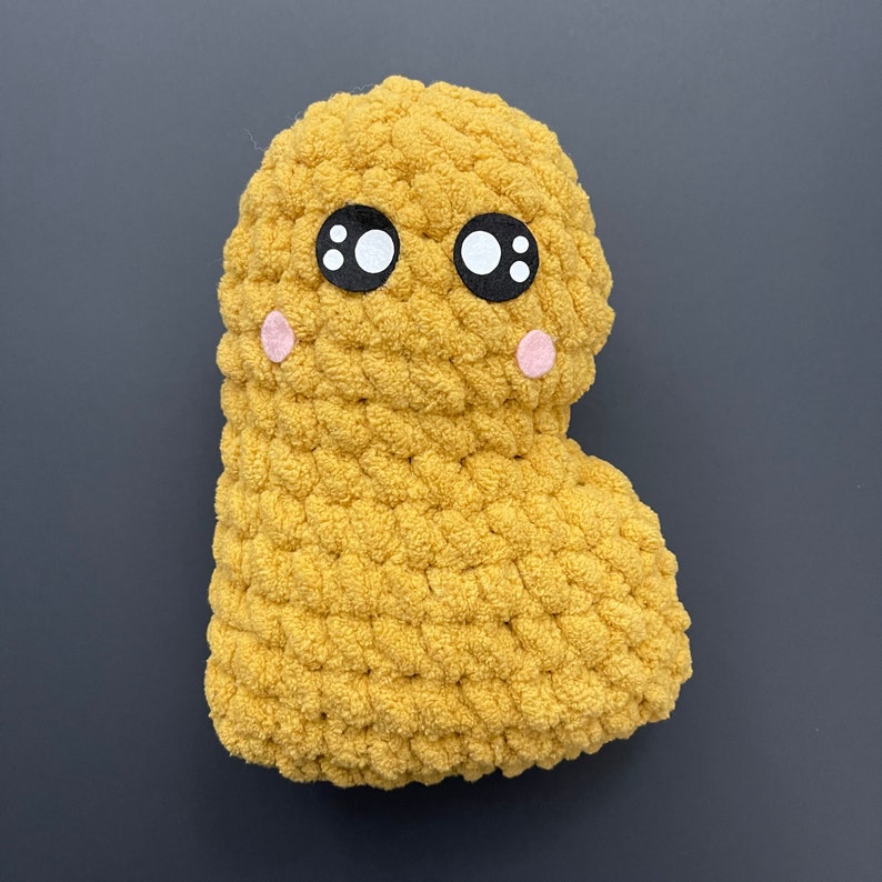 Chunky Chicken Nugget Plush Chonky Chicky Nuggy Stuffie | Etsy