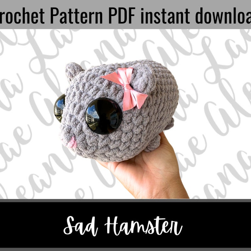 Sad Hamster Plushie Meme - Etsy