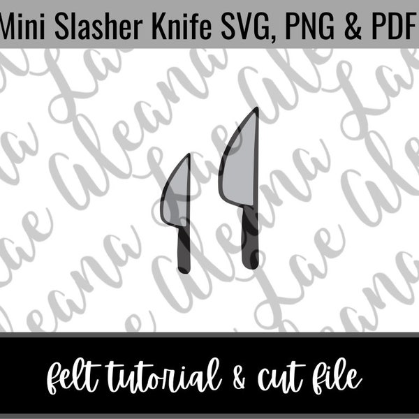 Slasher Knife Svg - Etsy