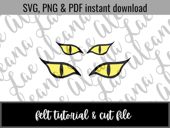 Digital Download Spooky Creepy Eyes SVG & PNG File - Etsy