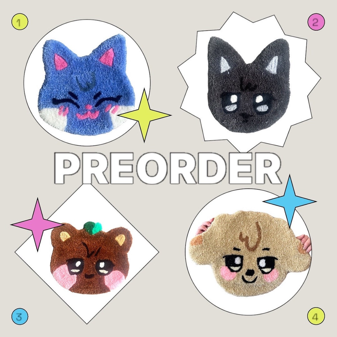 Kpop Ateez Aniteez Fanmade Handmade Tufted Rug Wall Hangings - Etsy