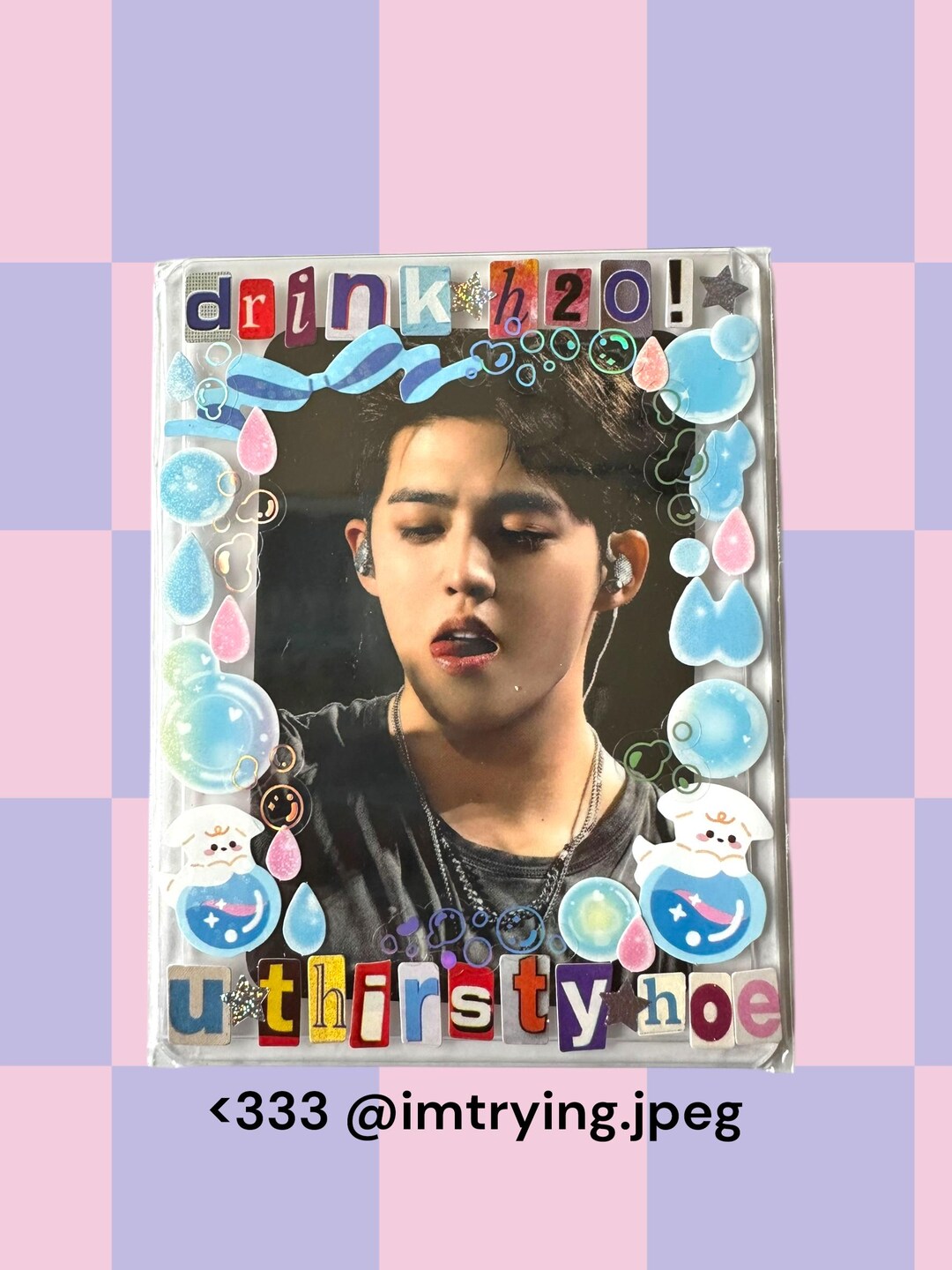 Deco Top Loader With Fan Made SVT Scoups PC - Etsy