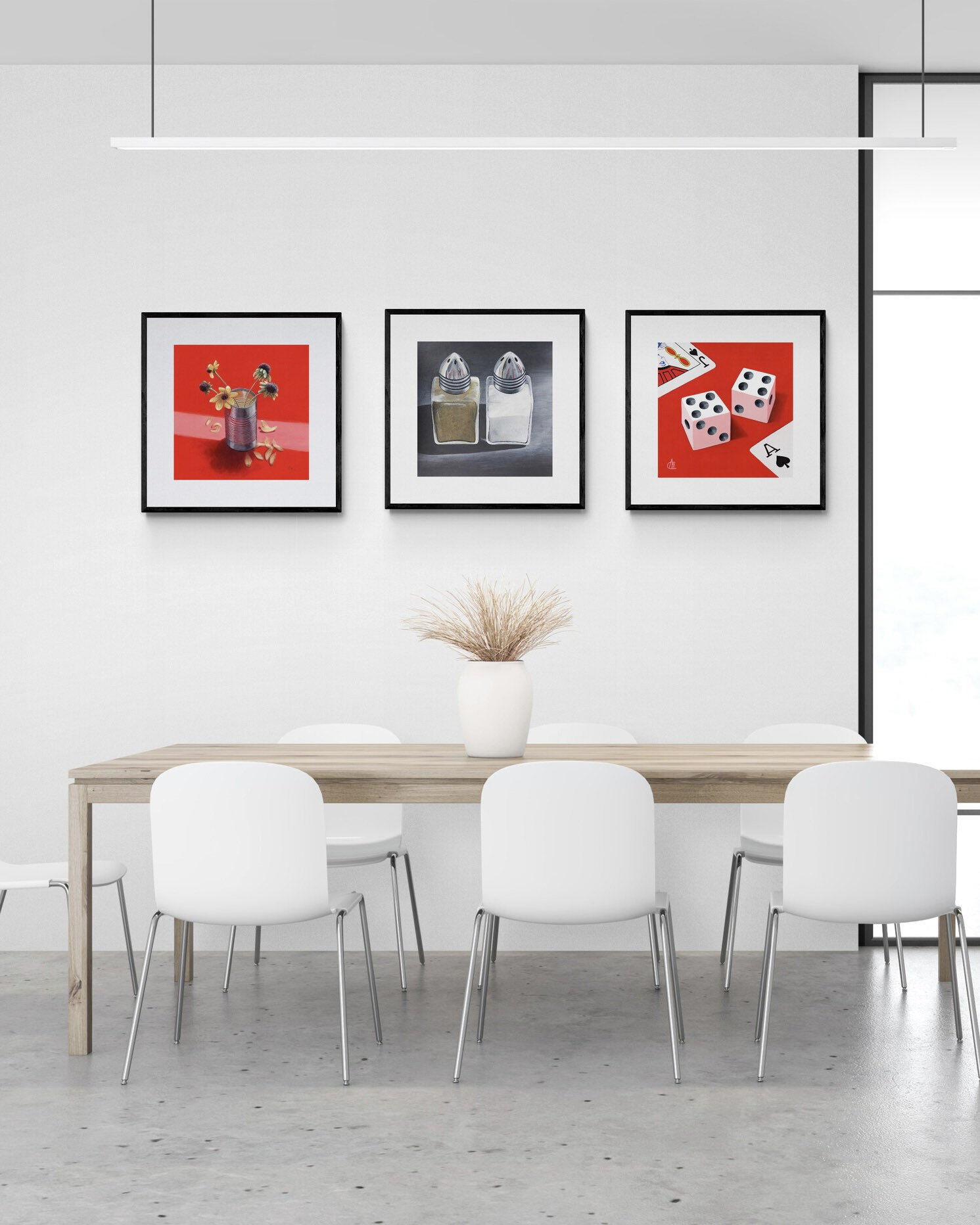 PLAYING CARD Wall Art 3x3 to 24x24, Red Game Room Art, Gaming Wall Art ...