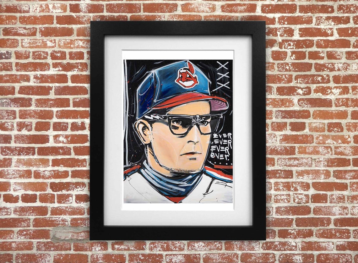 Major League Wild Thing Ricky Vaughn 80s LIMITED EDITION Print - Etsy