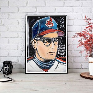 Major League Wild Thing Ricky Vaughn 80s LIMITED EDITION Print Paper ...