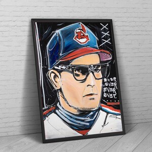 Major League Wild Thing Ricky Vaughn 80s LIMITED EDITION Print Paper ...