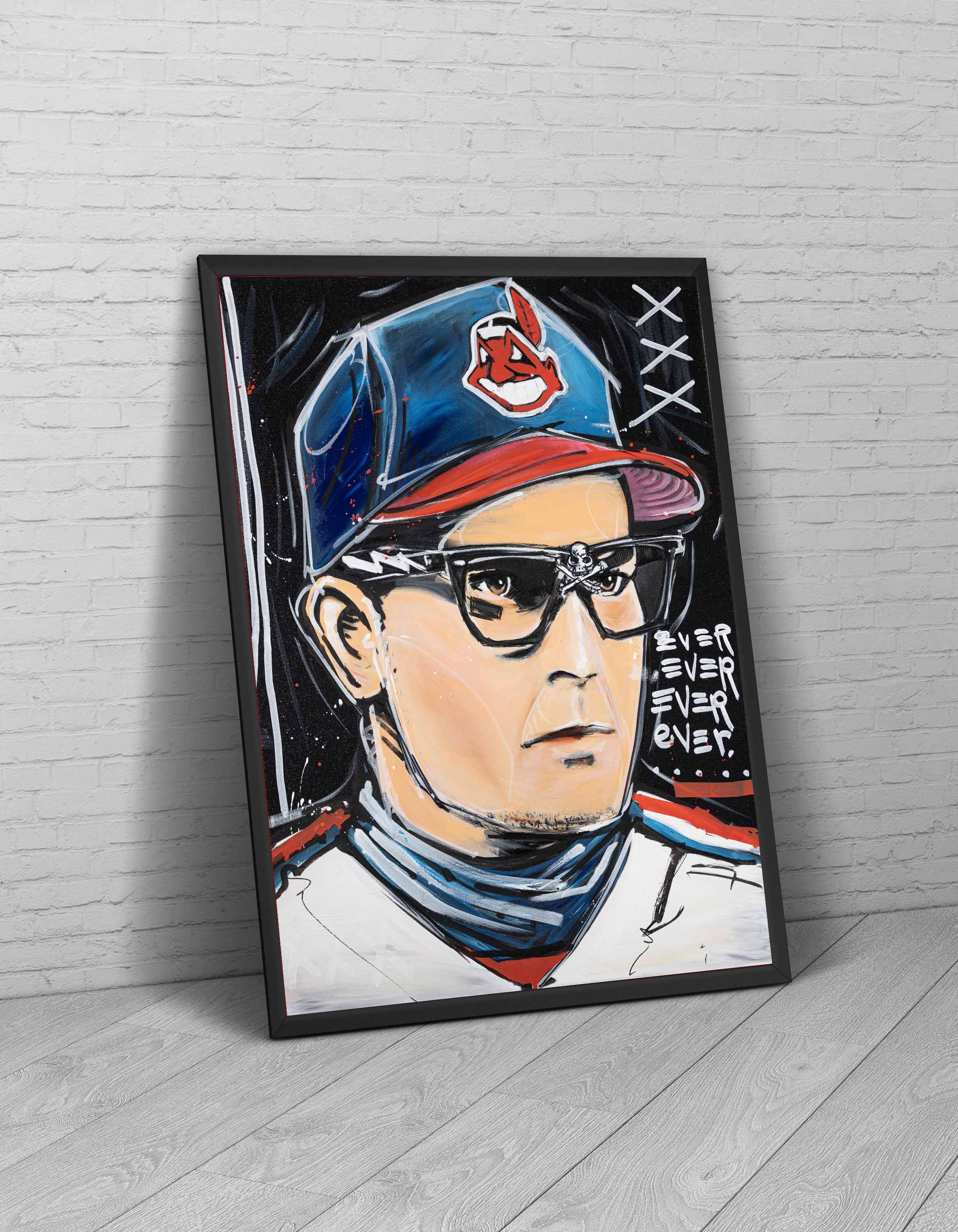 Major League Wild Thing Ricky Vaughn 80s LIMITED EDITION Print - Etsy