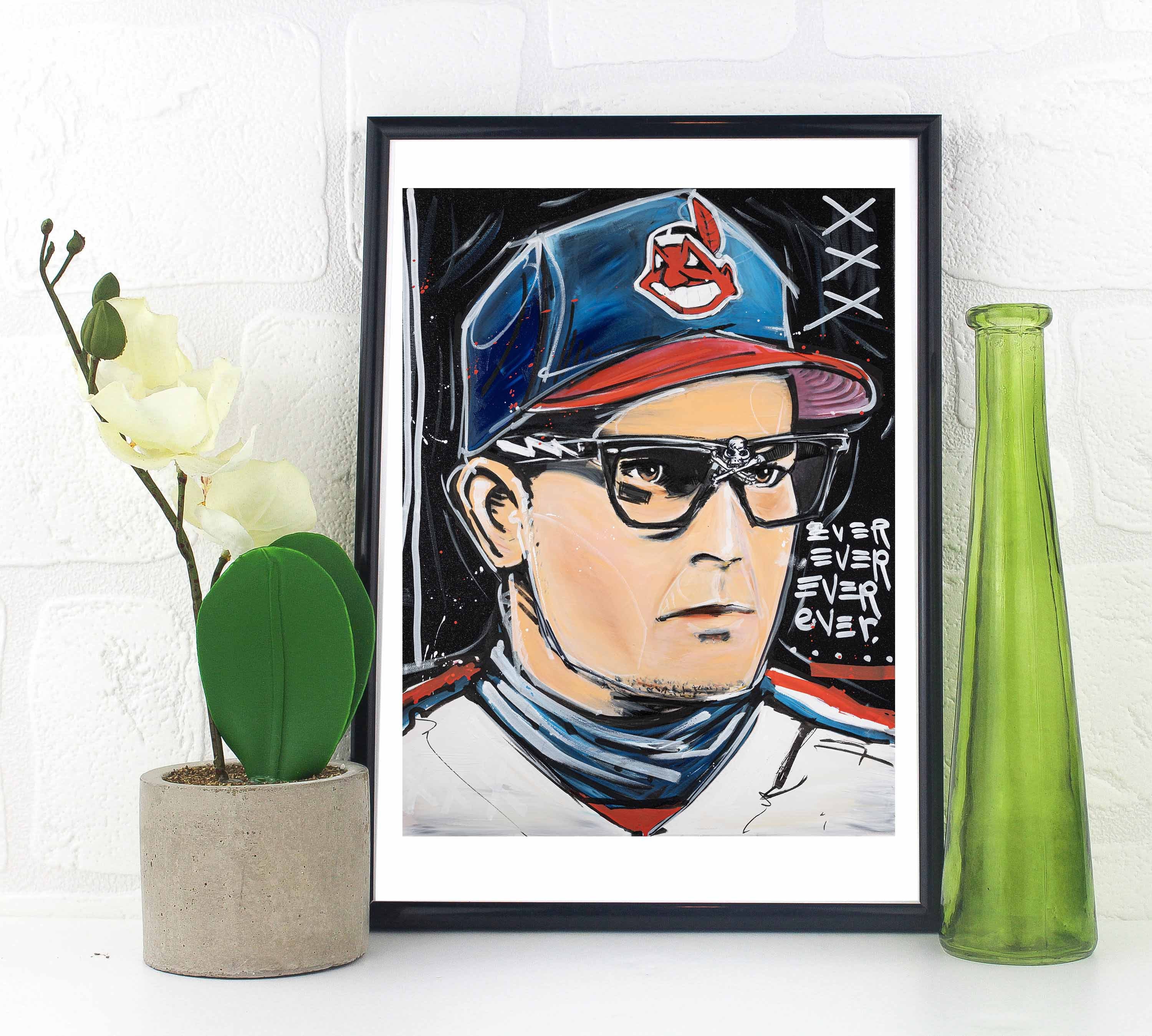 Major League Wild Thing Ricky Vaughn 80s LIMITED EDITION Print - Etsy