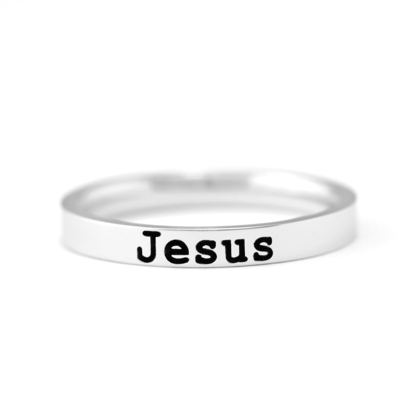 Jesus Ring - Etsy