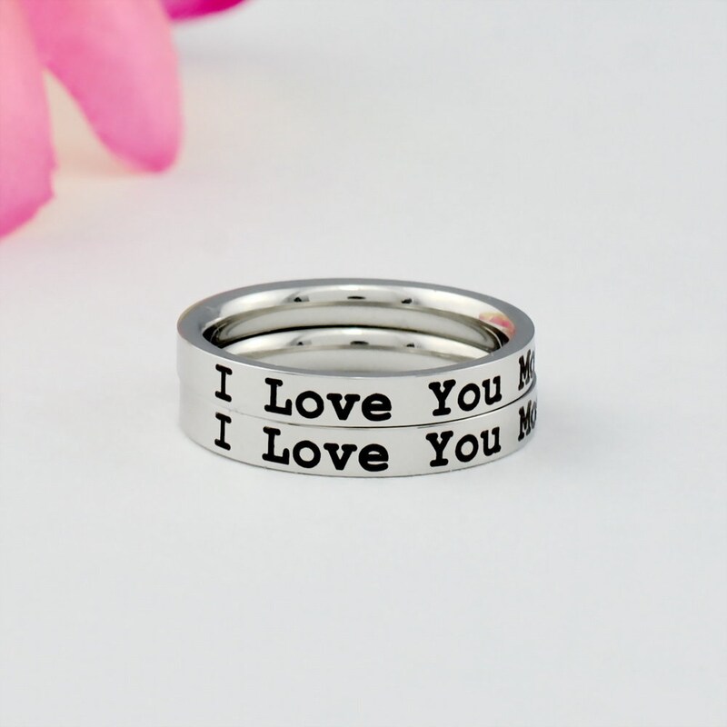 I Love You Ring - Etsy