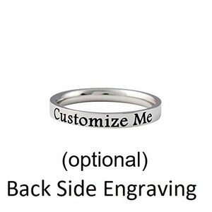 Yeshua Ring – Jesus in Hebrew Stainless Steel Band Ring, Messianic ...