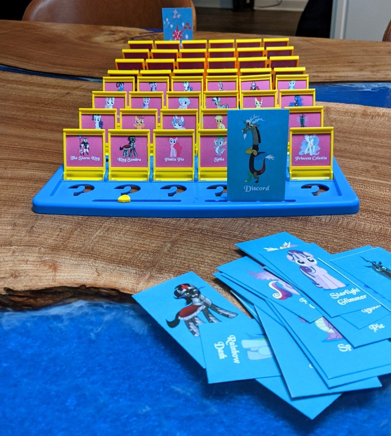 MLP Themed - Printable Guess Who? Cards - Etsy