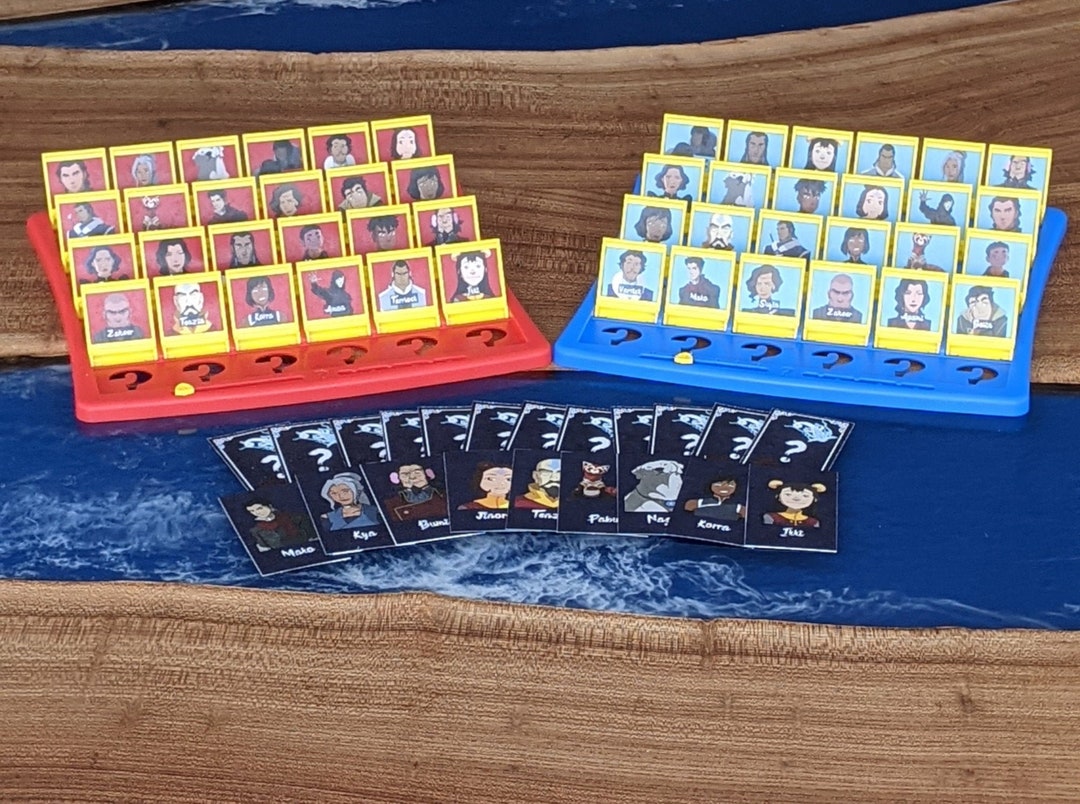 Lok - Printable Guess Who? Cards - Etsy