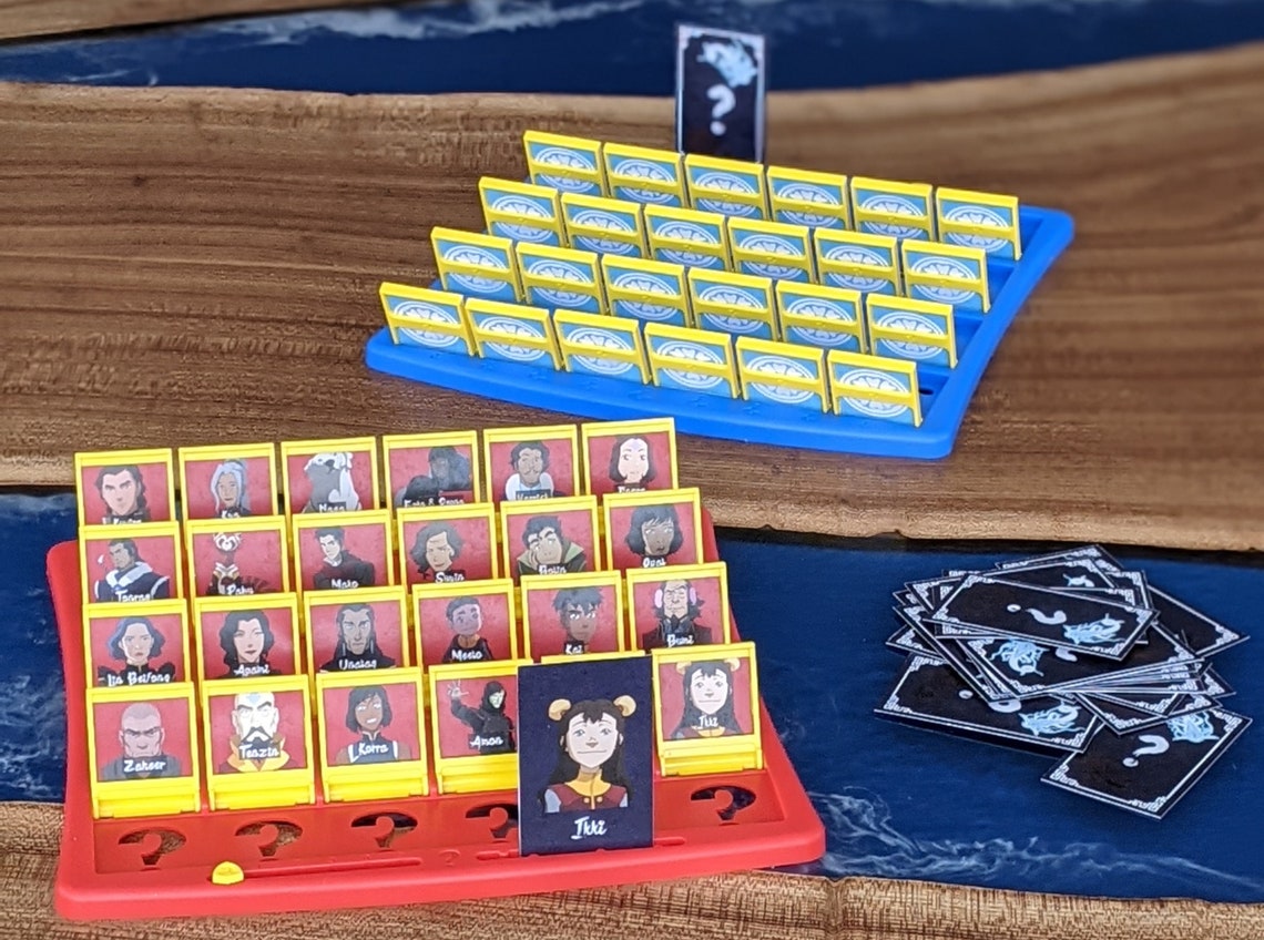 Lok - Printable Guess Who? Cards - Etsy