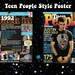Back in 1992 Printable Birthday Poster - Magazine Cover Style ...