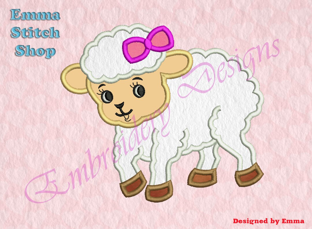 Sheep Applique Embroidery Designs, Sheep Machine Embroidery Designs ...
