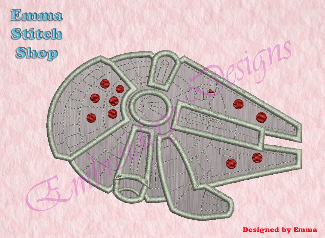 Spaceship Applique Embroidery Designs, Spaceship Embroidery Designs ...
