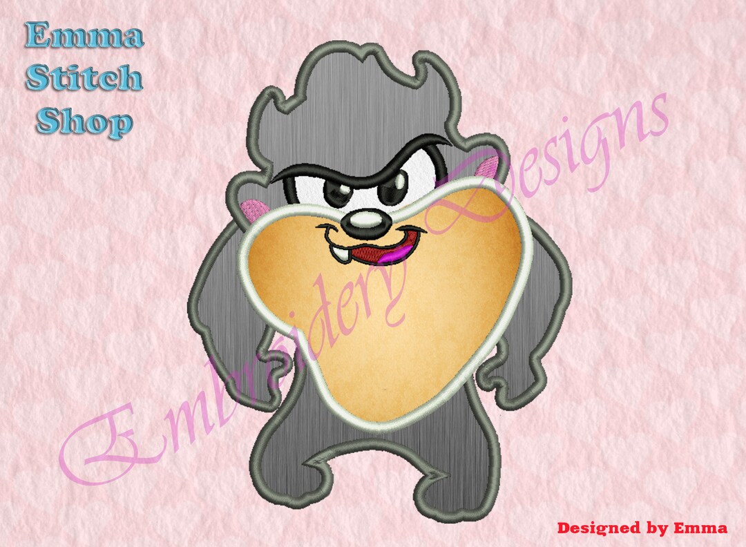 Devil Applique Embroidery Designs, Funny Style Machine Embroidery ...