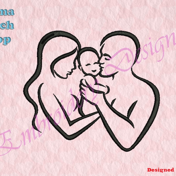 Family Embroidery - Etsy