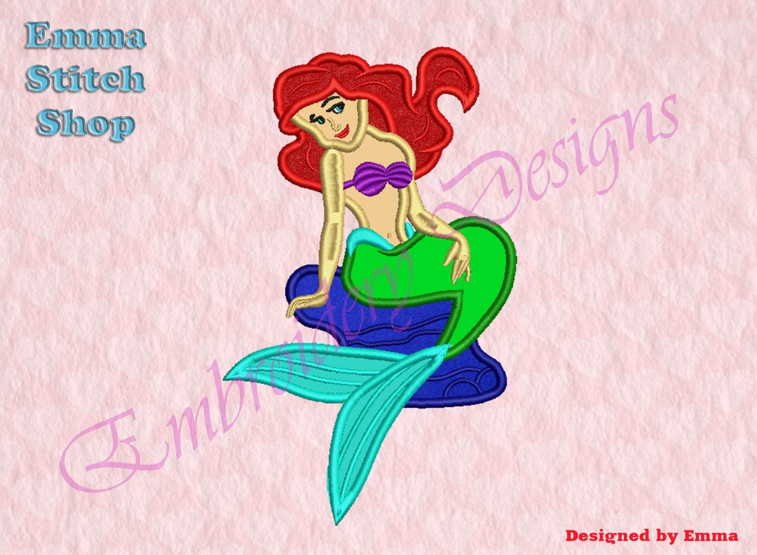 Princess Applique Embroidery Designs Princess Embroidery Designs ...