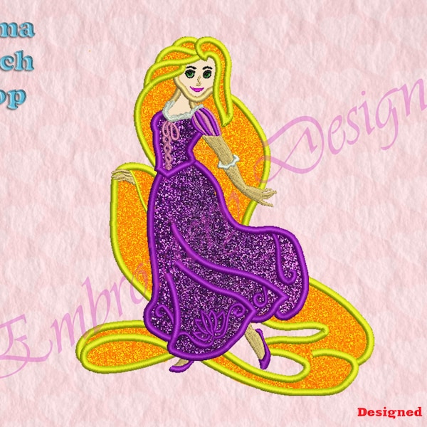 Princess Applique - Etsy