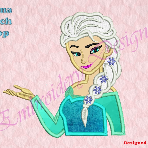 Frozen Embroidery - Etsy