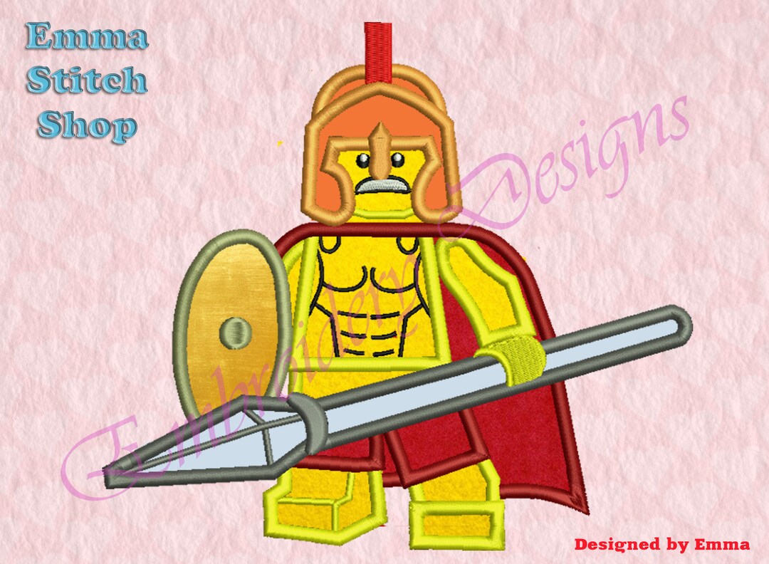 Achilles Machine Applique Embroidery Designs, Achilles Embroidery ...