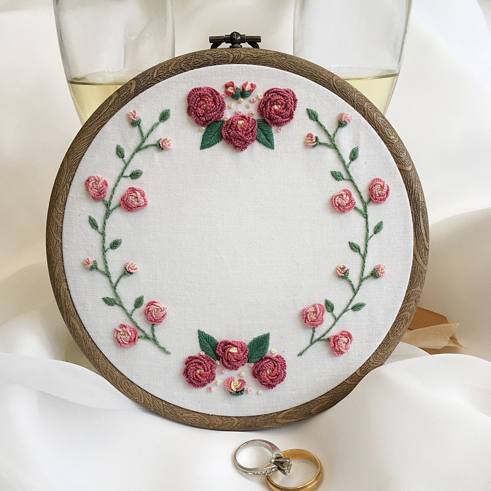 Personalized Wedding Gift Custom Embroidery Wedding or - Etsy