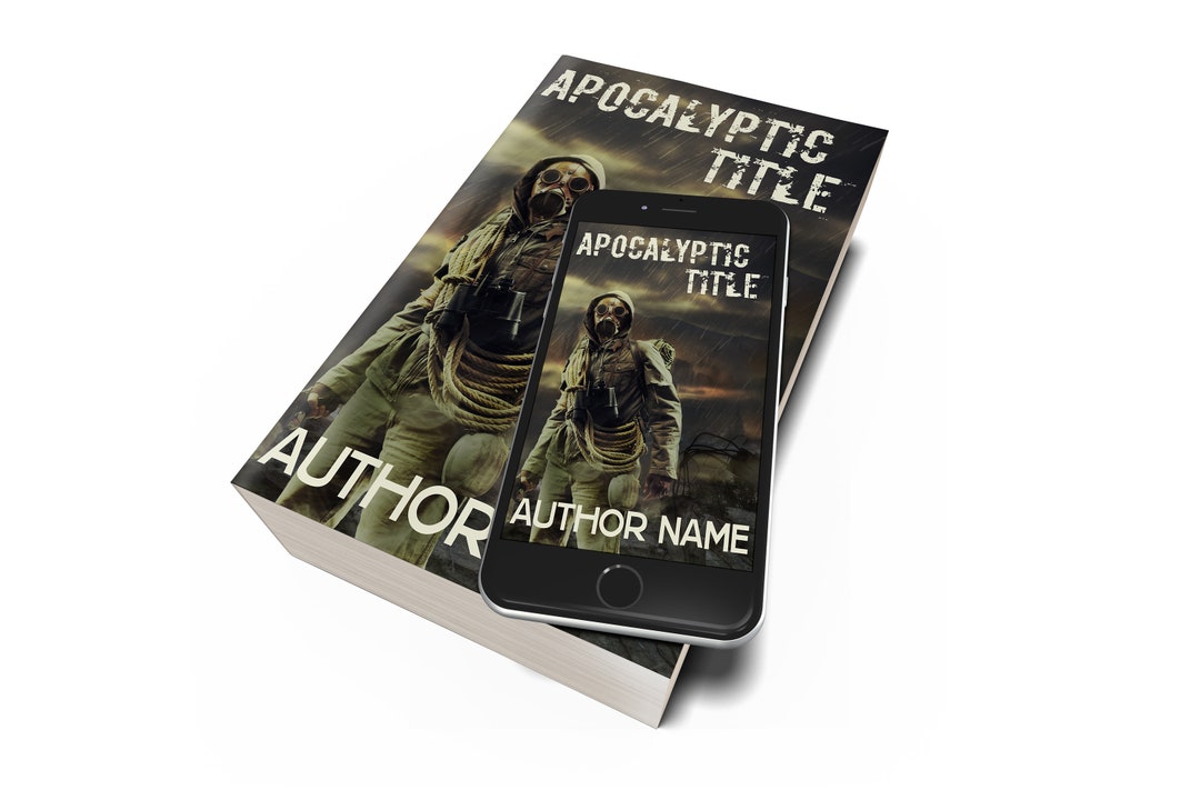 Premade Post Apocalyptic Book Cover - Etsy