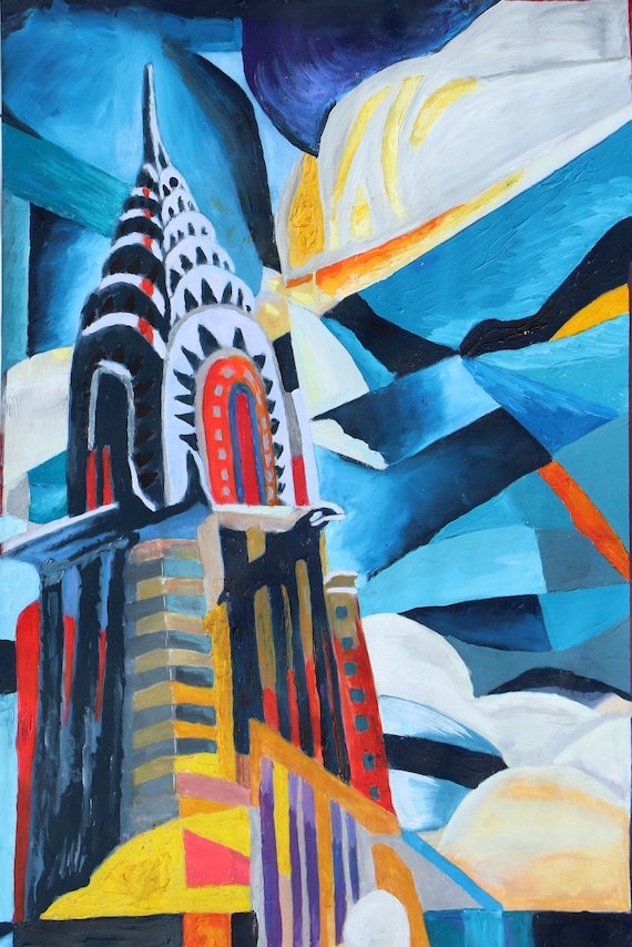Chrysler Building Painting