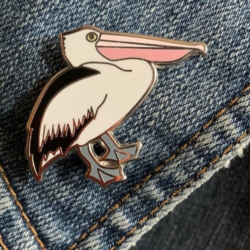 Pelican Pin - Etsy