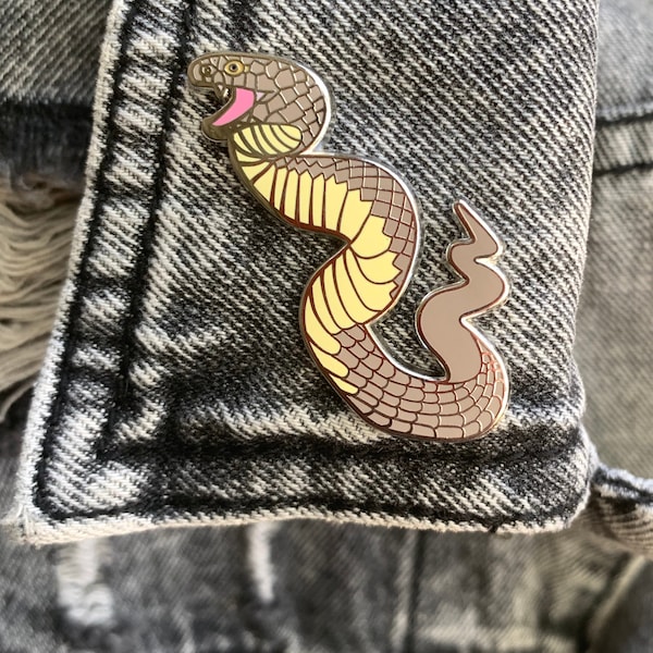 Snake Pin - Etsy