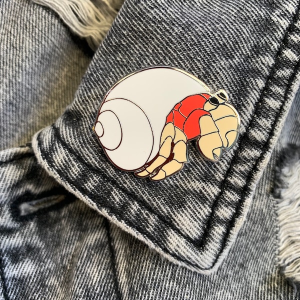 Crab Pin - Etsy