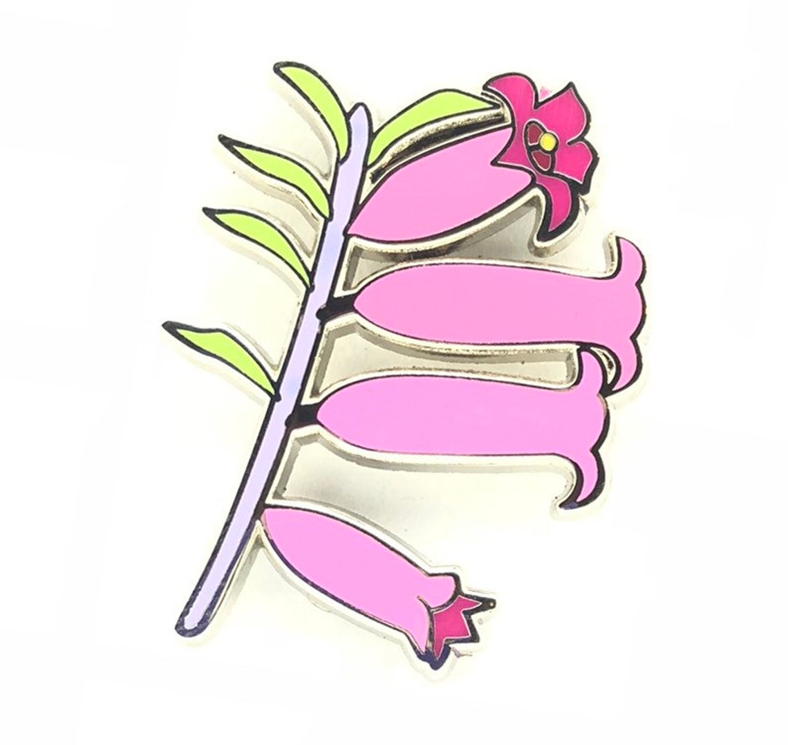 Common Heath Wildflower Pin - Etsy