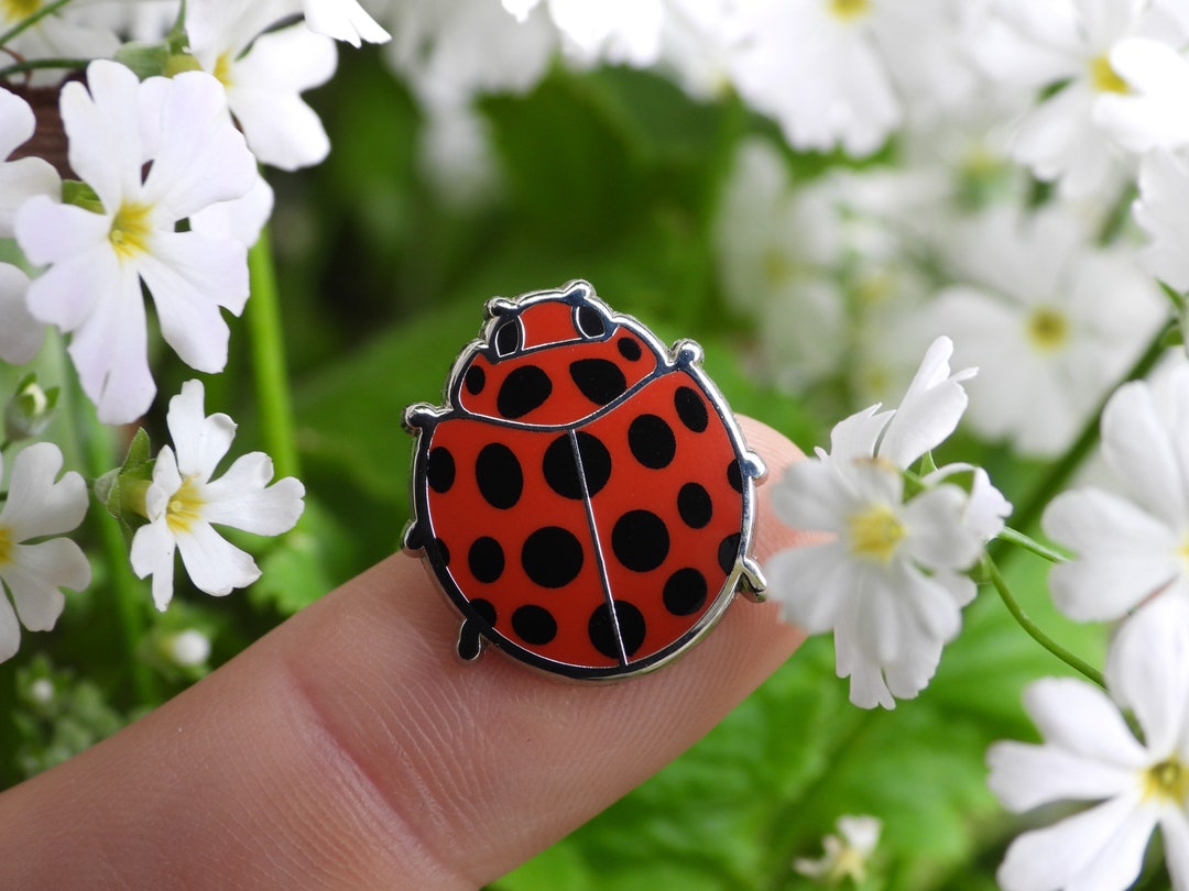 Ladybird Pin - Etsy